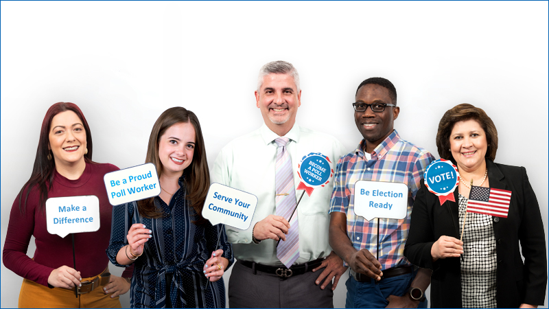 Be a proud poll worker